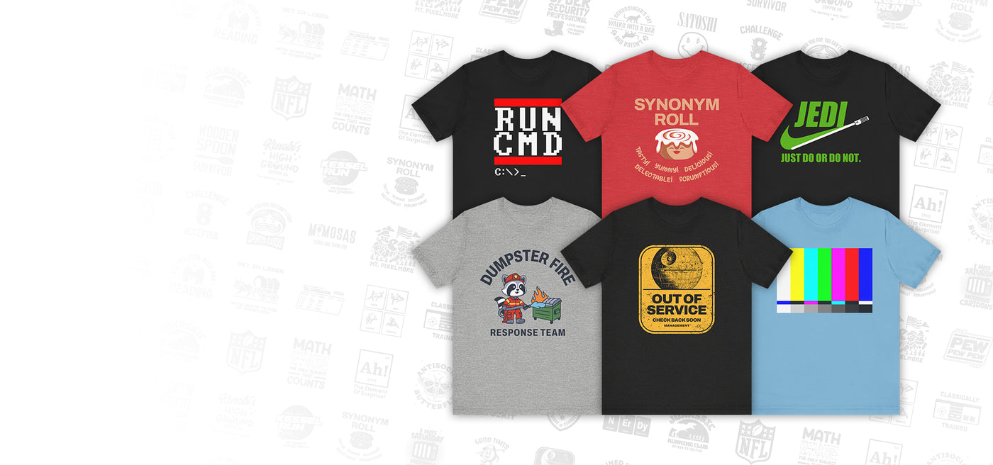 Nerd Shirt Club | Exclusive Monthly T-Shirts for Nerds & Geeks